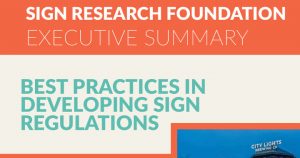 Sign Research Foundation Publishes Executive Summary of “Best Practices ...